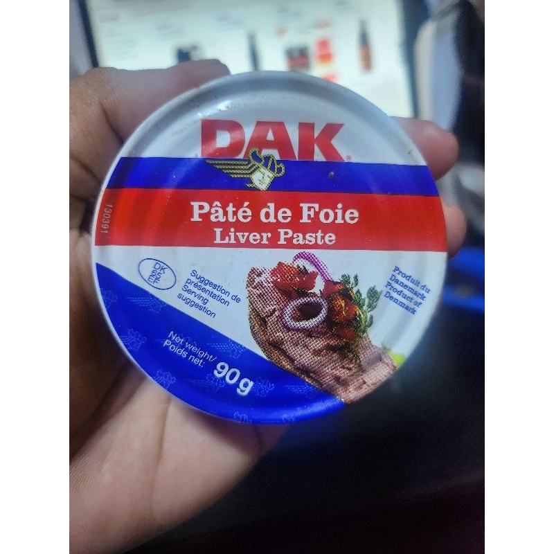DAK Pâté de Foie LIVER PASTE 90G | Shopee Philippines