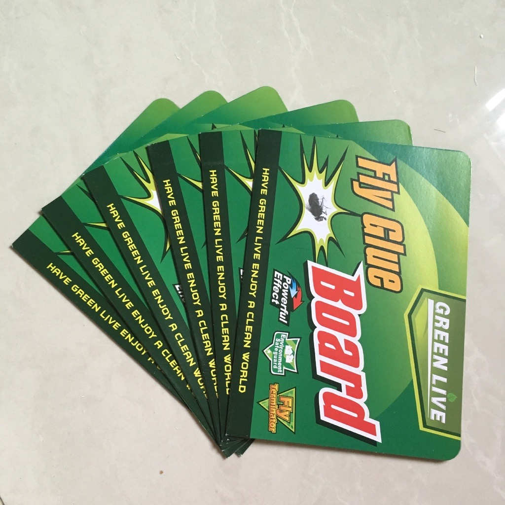 Ticky Glue Paper Fly Flies Trap Catcher Bugs Insects Catcher Board ...