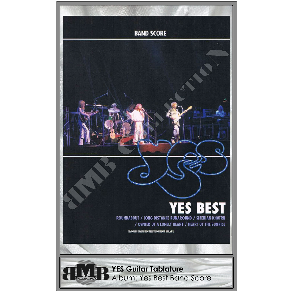 Guitar Tablature Yes Best Band Score | Shopee Philippines
