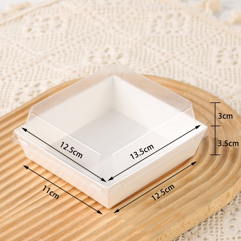 Kraft/White Paper Square and Rectangular Cake Box / Food / Dessert ...