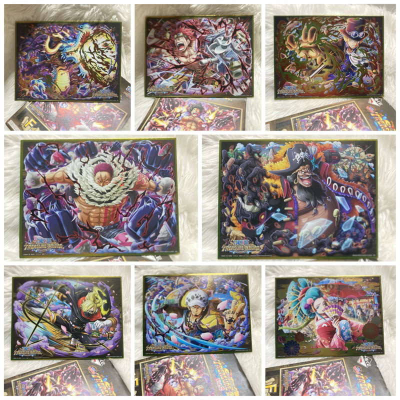 One Piece || OP Official Shikishi boards cardboard art boards | Shopee ...