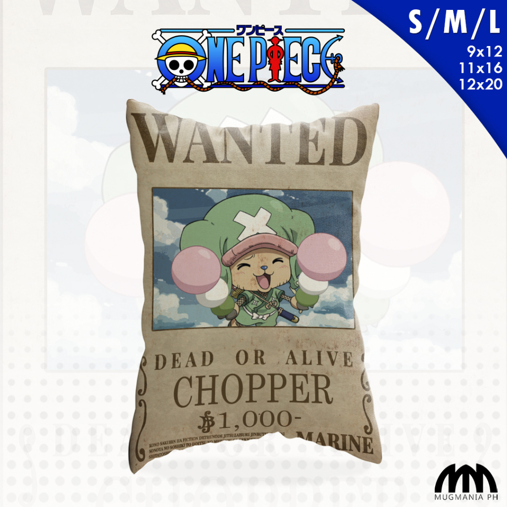 Anime Pillows - Mugmania - One Piece - Chopper Pillows (Available in 3 ...