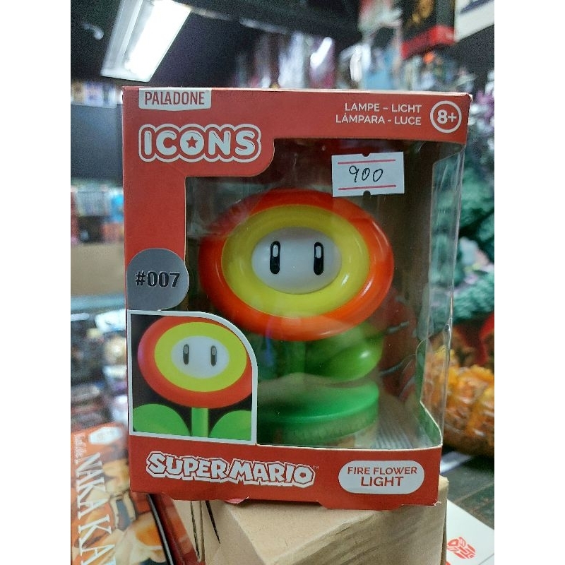 Paladone Icons Super Mario Fire Flower Light lamp 4" | Shopee Philippines