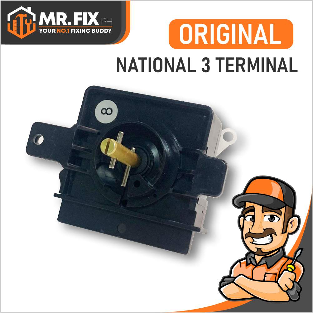 National 3 Terminal Timer for Washing Machine Original | Shopee Philippines