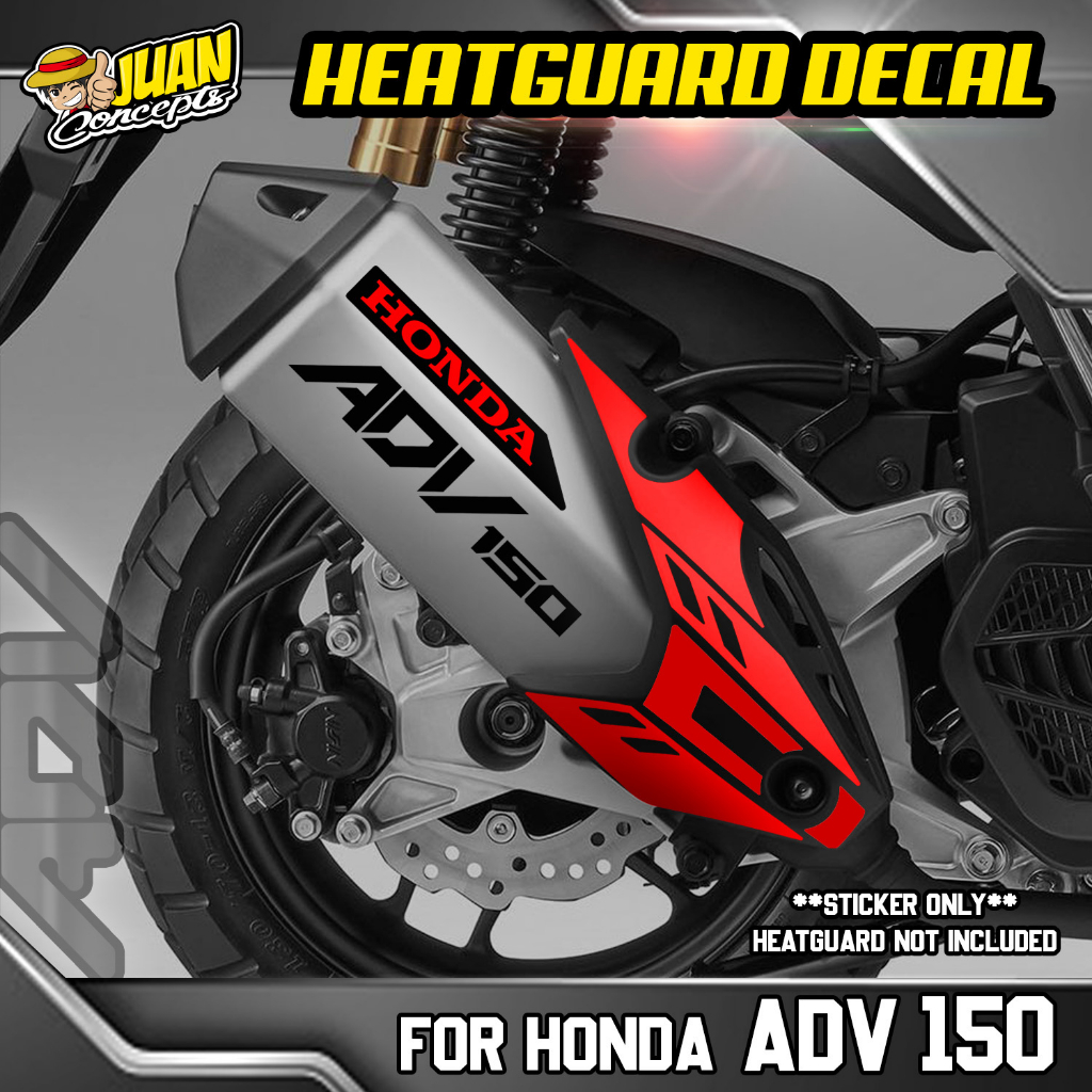 Honda ADV 150 Heatguard Decal Sticker | Shopee Philippines