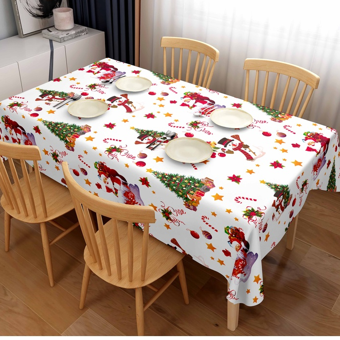 MANTEL/Christmas Decoration Coffee Table Cloth Nordic Style Waterproof ...