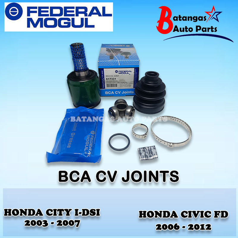 FEDERAL INNER CV JOINT HONDA CITY I-DSI 2003-2007 HONDA CIVIC FD 2006 ...