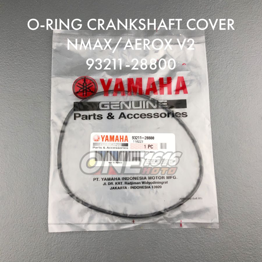 YAMAHA GENUINE O-RING CRANKCASE COVER 93211-28800 FOR NMAX/AEROX V2 ...