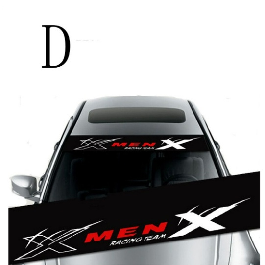Colorful Reflective Decoration Decals Car Stickers Styling Front ...