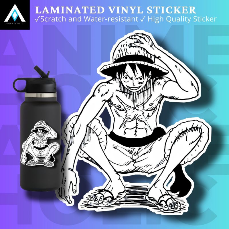 2 LUFFY ONE PIECE BLACK AND WHITE EDITION MONKEY D LUFFY JOYBOY ...