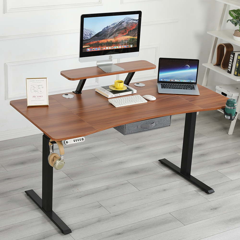 Mxtark 63 inches 1.6M Electric Standing Desk Dual Motor Height ...