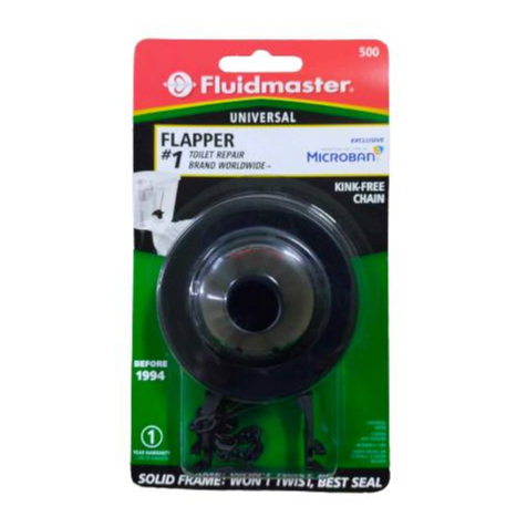 Fluidmaster 500 Black Bull's Eye Flapper | Shopee Philippines