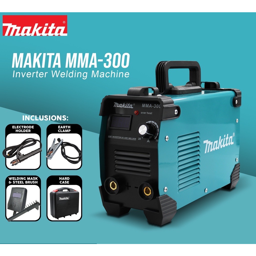 MAKITA MMA-300 Portable IGBT Inverter Welding Machine - Heavy Duty and ...