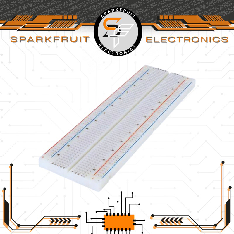 Full size breadboard - 800 Tie Points | Shopee Philippines