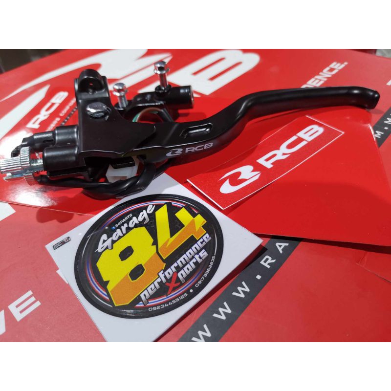 RCB LEVER E2 UNIVERSAL LEFT (CABLE TYPE) WITH BRAKE LIGHT SWITCH ...
