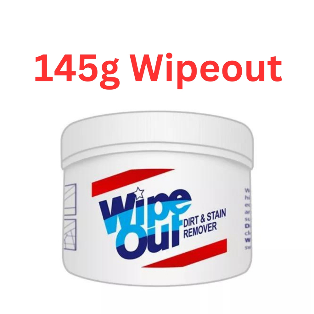 Wipe Out Dirt and Stain Remover (145 grams, 250 grams) Original Wipeout ...