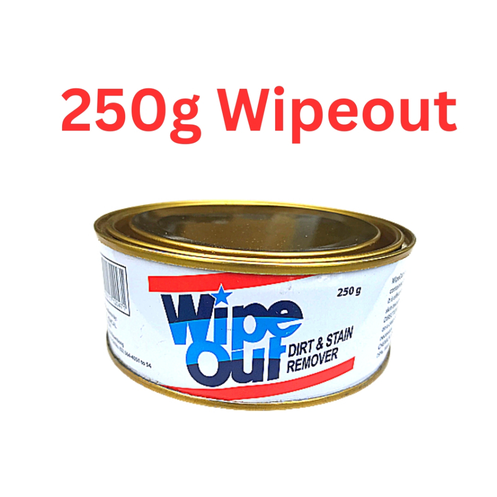 Wipe Out Dirt and Stain Remover (145 grams, 250 grams) Original Wipeout ...