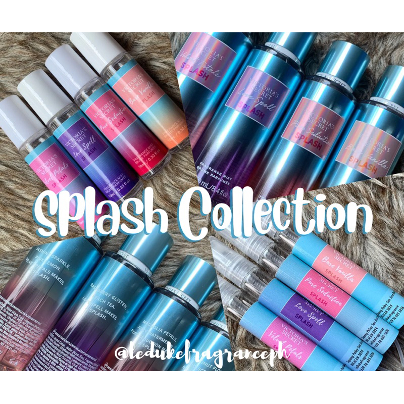 VICTORIA’S SECRET SPLASH EDITION DECANT 10ml BARE VANILLA SPLASH ...