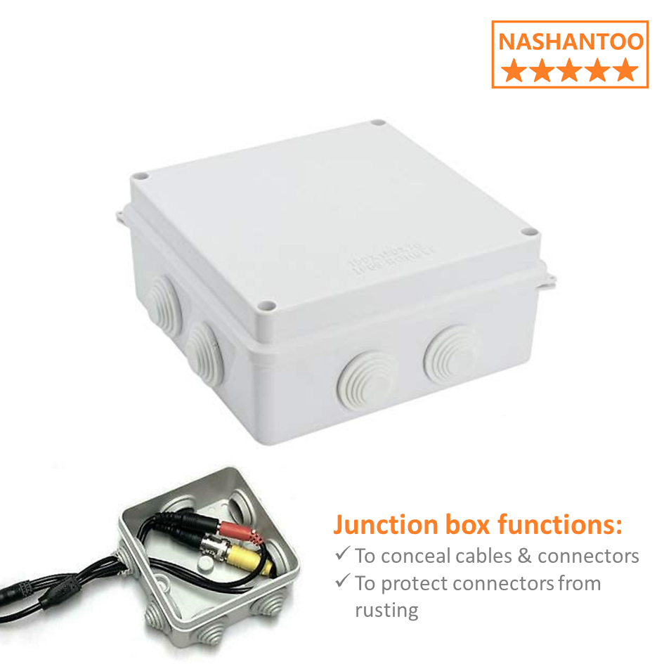 1pc IP65 Weatherproof Good Quality Terminal Junction Box for Indoor ...