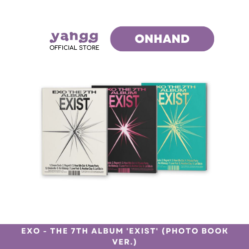 [SEALED] EXO - THE 7TH ALBUM 'EXIST' (PHOTO BOOK VER.) | Shopee Philippines