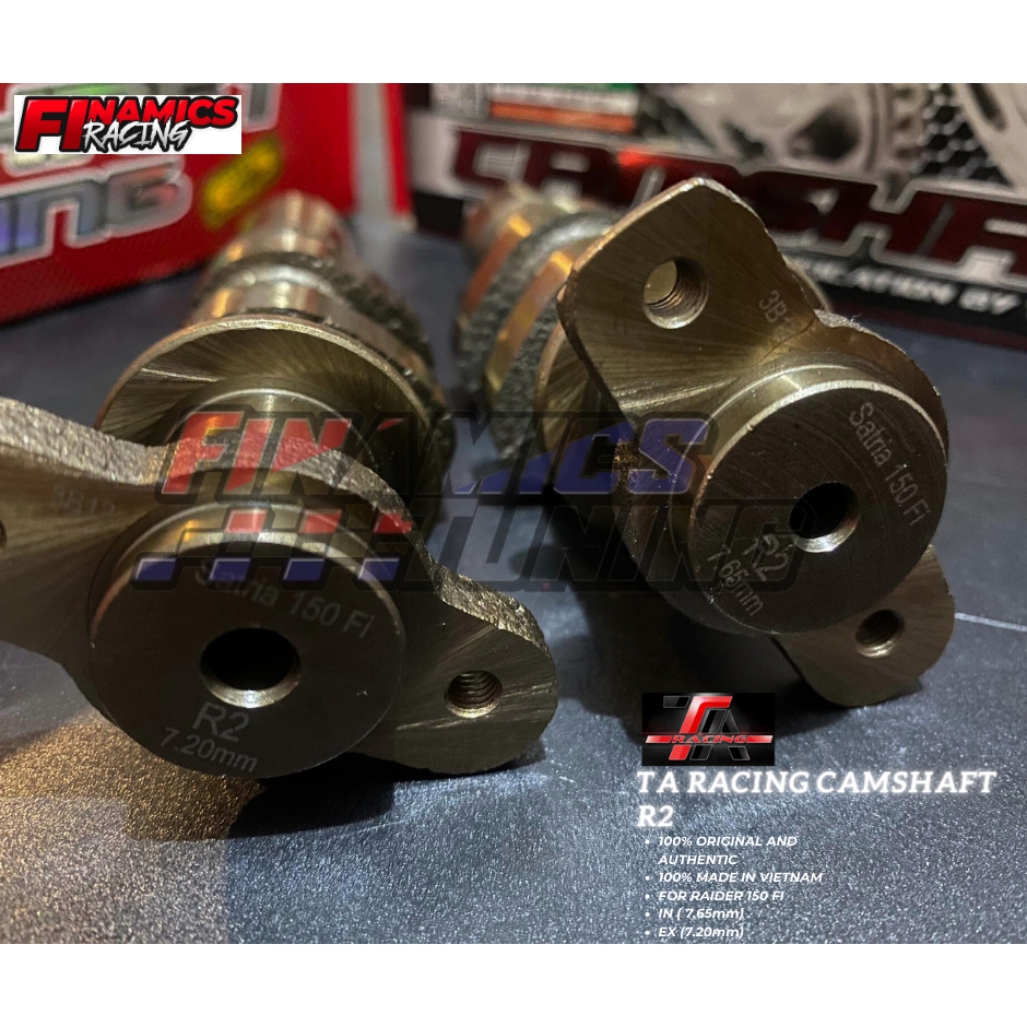 STAGE 2 RACING CAMSHAFT TA RACING FOR RAIDER 150 FI (IN 7.65mm EX 7 ...