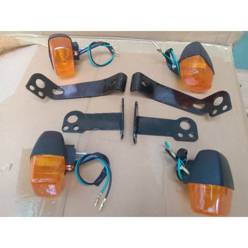 tmx 125 155 XRM signal light bracket set front and rear | Shopee ...