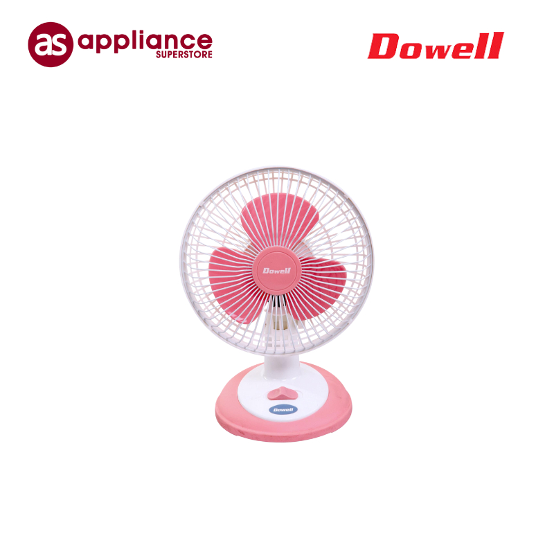 Dowell 6” Desk Fan Plug-in Compact Mini Fan Oscillating Motion Thermal ...