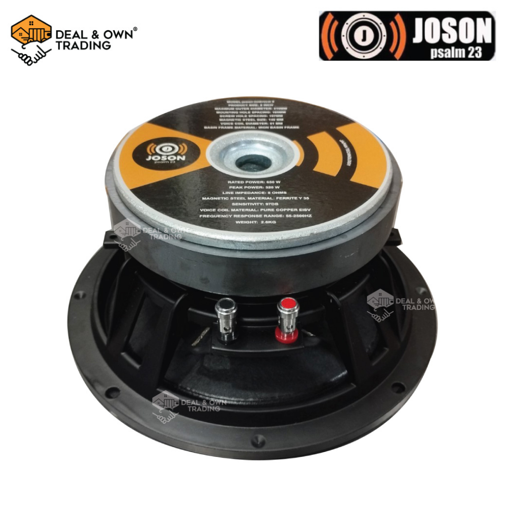 Joson Mid Vocal 8 (Professional 8 Inches Mid Speaker) | Shopee Philippines