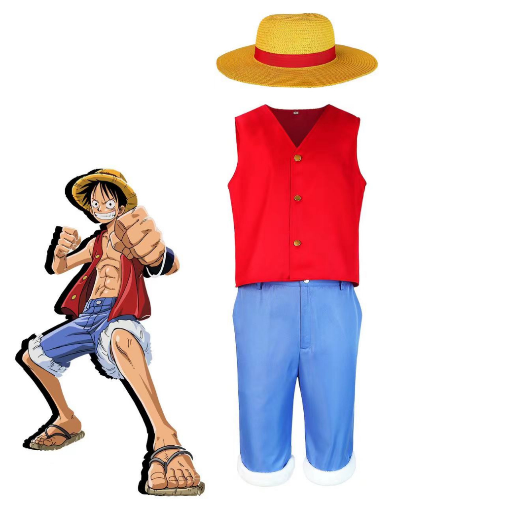 ONE PIECE cosplay costume Monkey D Luffy cosplay costume Luffy First ...