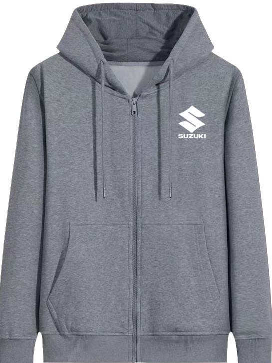 Hoodie jacket for men with 2 pockets makapal tela unisex with zipper ...