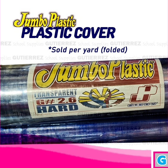 Plastic Cover sold per Yard [Jumbo brand] - G2.6 | Shopee Philippines