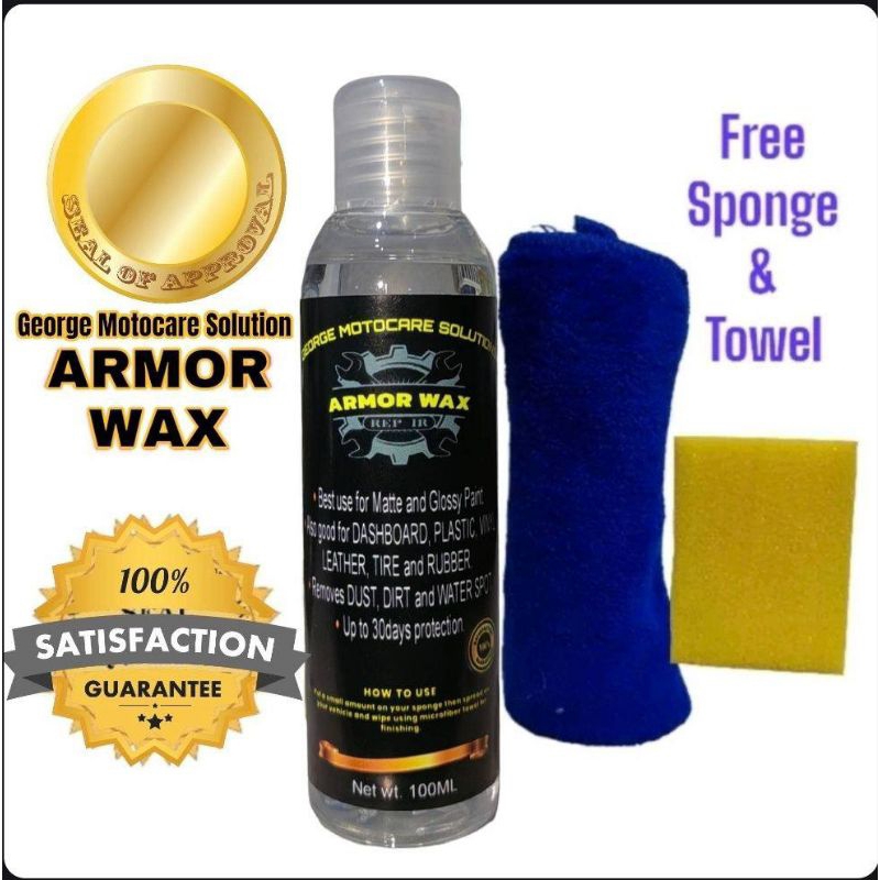 ARMOR WAX WITH FREEBIES | Shopee Philippines