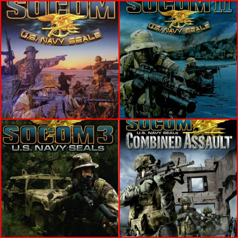 PS2 PlayStation 2 Games SOCOM US NAVY SEALs Series (Read Description ...