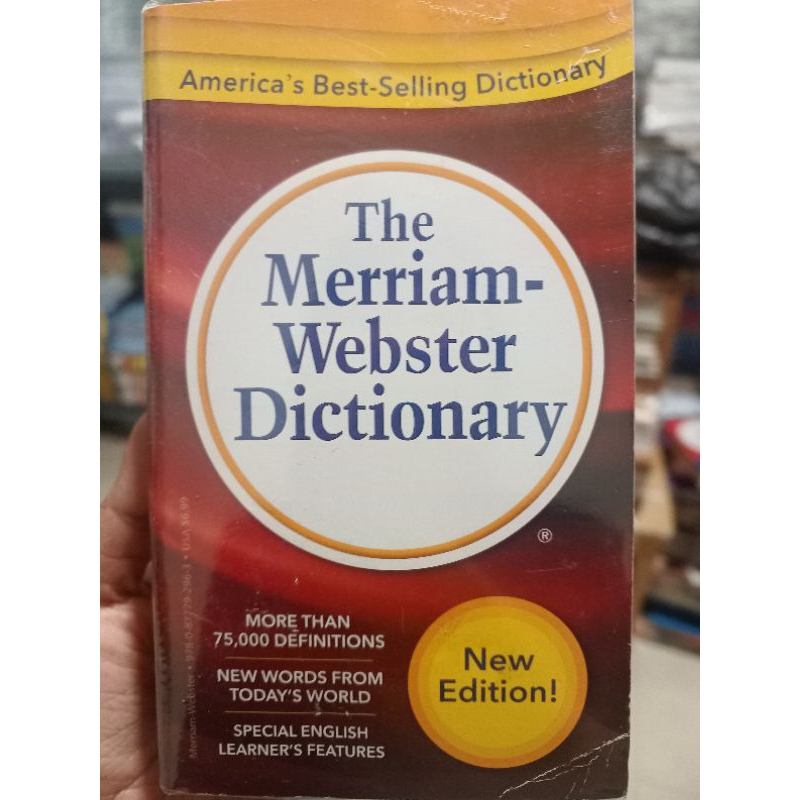THE MERRIAM-WEBSTER DICTIONARY NEW EDITION (brandnew) | Shopee Philippines