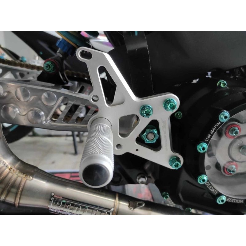 RAPIDO SINGLE SHIFTER FOR SNIPER 150/155 WITH SPROCKET COVER | Shopee ...