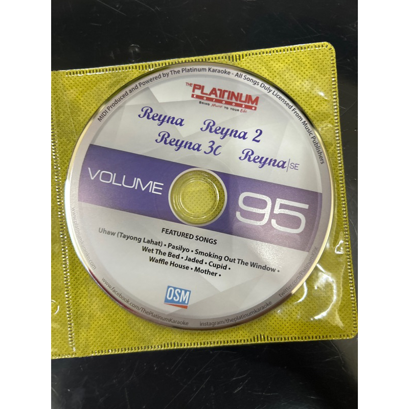 Platinum New Reyna 3 Volume 93 Update CD (2023) | Shopee Philippines