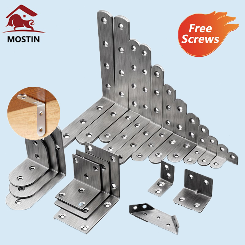 L Type Code Round End 90 Degree Corner Bracket Thick Reinforced Angle L ...