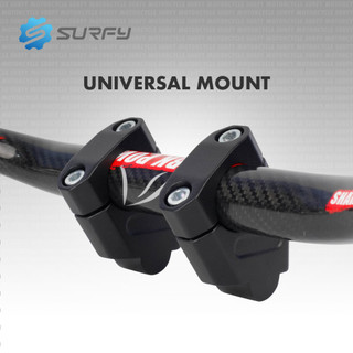 Handle Bar Riser With Adaptor Spacer 22/28cm Universal Heightening ...