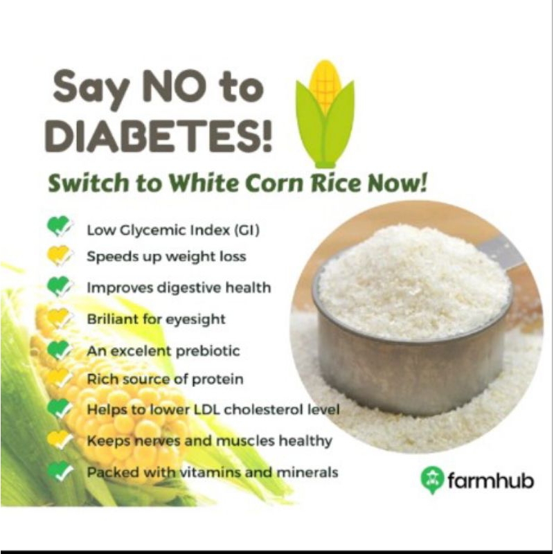 White Corn Grits Bigas Mais #14 From Cebu 5Kg | Shopee Philippines