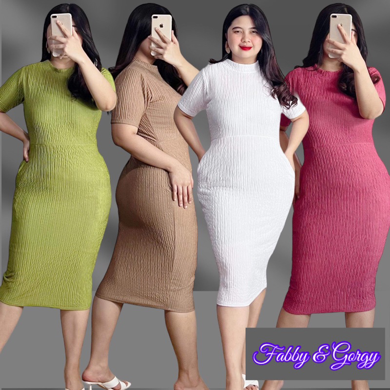 New! Bodycon Dress with Two Side Pockets Freesize (M to XL) | Shopee Philippines