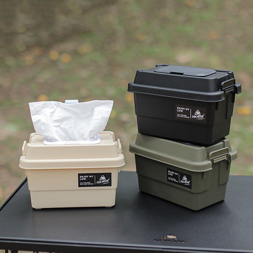 MUSCLE CLUB Multifunction Mini Storage Box Tissue Holder/Small Bottle ...