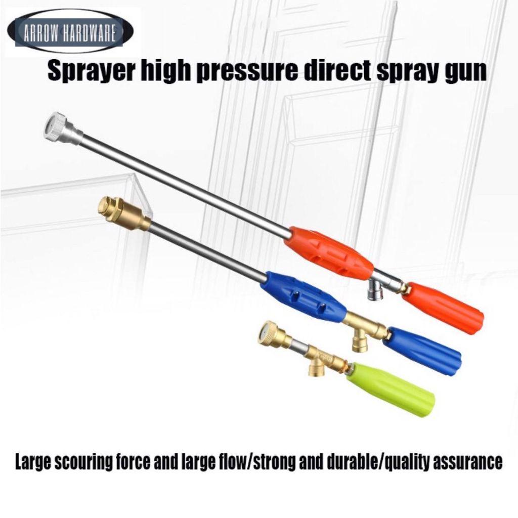 Power Sprayer Stick Nozzle Spray Straight Gun Long Short for Car Wash ...