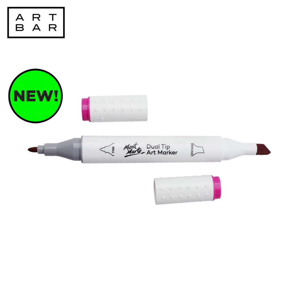 Mont Marte Art Marker Mgrd0021 V3 Magenta | Shopee Philippines