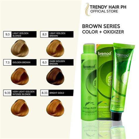 bremod hair color/w oxi (100ml) | Shopee Philippines
