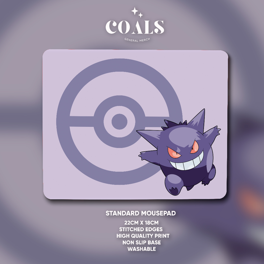 Pokemon Mousepad | COAL'S Mouse pad | Shopee Philippines