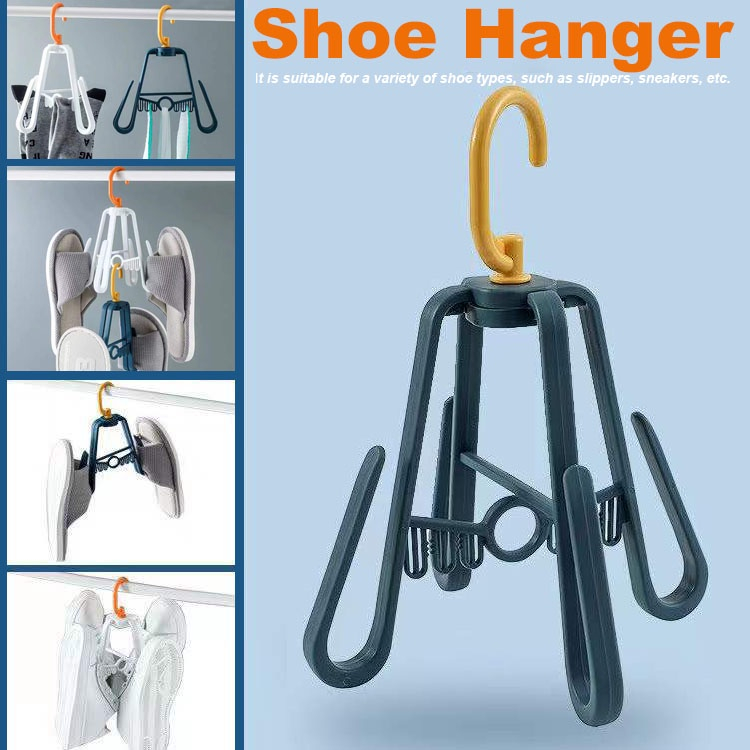 Balcony Shoe Drying Rack Hook Drying Hanger-Z543 | Shopee Philippines