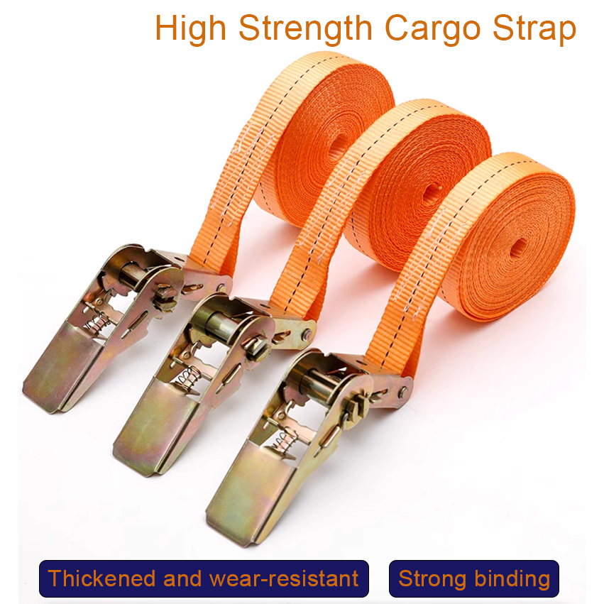 MJY Cargo Truck Bundling Belt Ratchet Strap Self-locking Binding ...