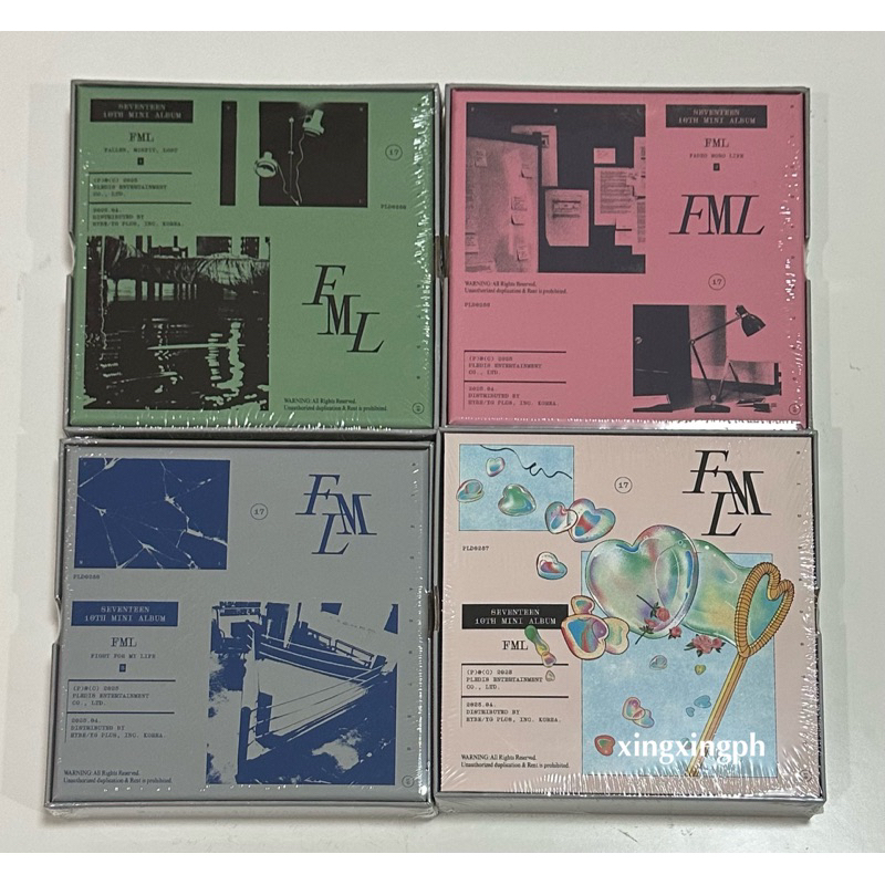 Seventeen FML Sealed Regular & Carat Album | Shopee Philippines