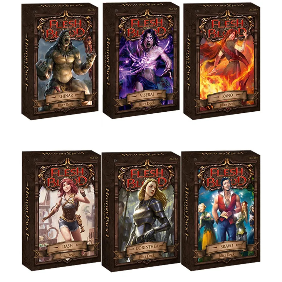 Flesh and Blood: History Pack 1: Blitz Decks | Shopee Philippines