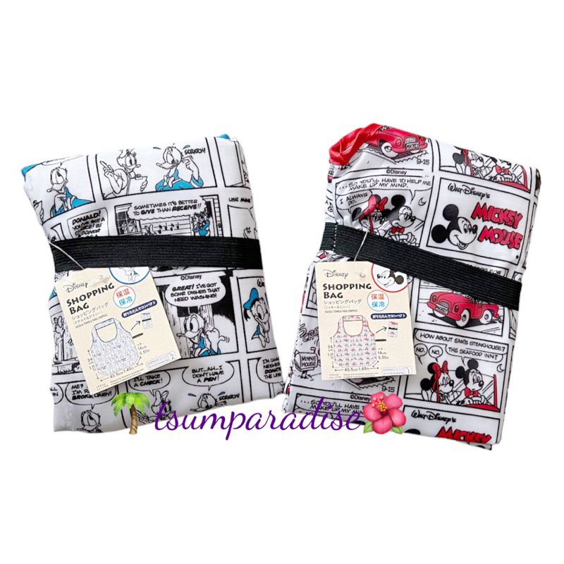 Foldable Insulated Shopping Bag Ecobag Disney Mickey Mouse Donald Duck ...